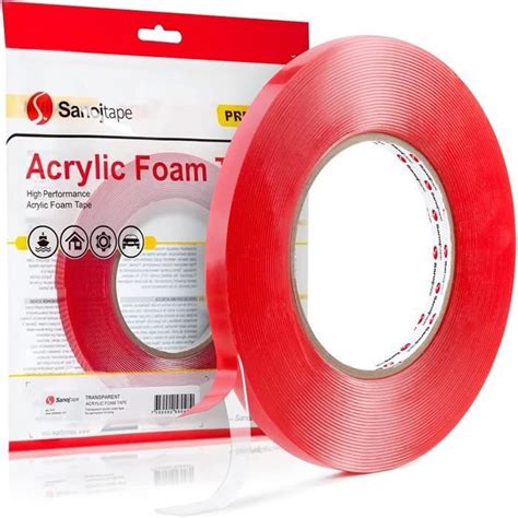 Ruban Double Face Extra Fort 9mm x 10m Transparent Adhésif Double Face