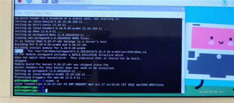 how can i get wireguard client working on devterm devterm clockworkpi