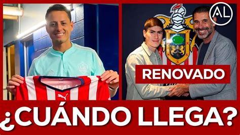 CUÁNDO LLEGA CHICHARITO A CHIVAS HORMIGA DE PRIMERA Y RENOVADO