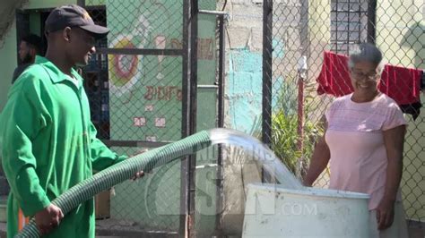 Barrios De Los Alcarrizos Comienzan A Recibir Agua Racionada Tras