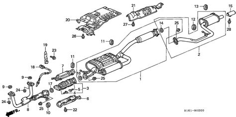Diagram Of 2007 Honda CRV Exhaust System WireMystique