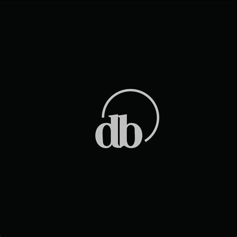 Db Initials Logo Monogram Vector Art At Vecteezy