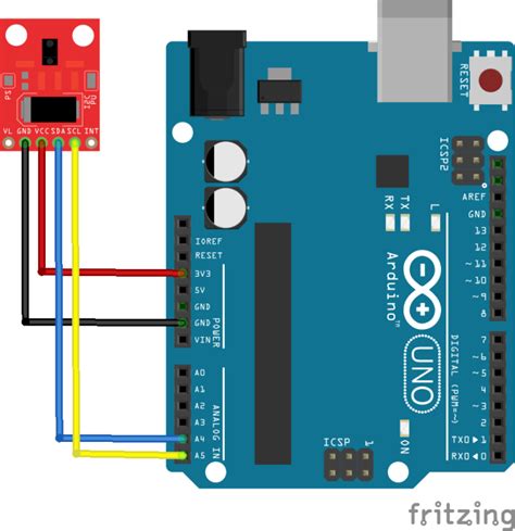 Arduino And APDS 9930 Sensor Connection Example Get Micros