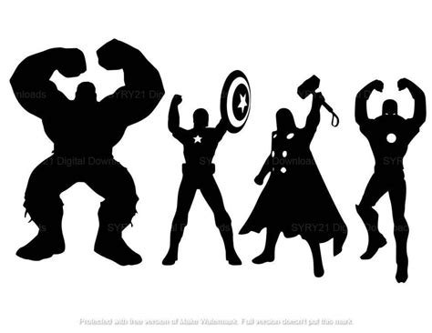 Avengers SVG Superhero Svg Superhero Movie Svg Avengers Png