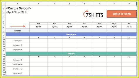 Monthly Employee Work Schedule Template Excel Template 1 Resume