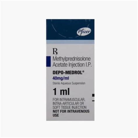 Solu Medrol Methylprednisolone Injection 40mg At Rs 1860 68 Vial In Nagpur