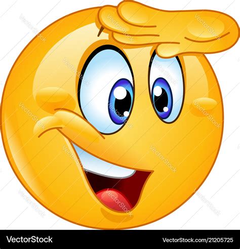 Hand On Forehead Emoticon Royalty Free Vector Image