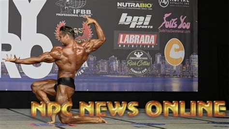 Ifbb Ny Pro Classic Physique Winner Logan Franklin Posing Routine
