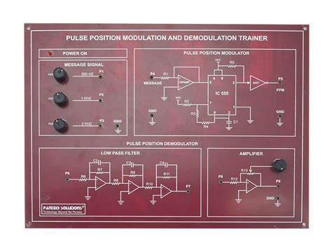 Delta Modulation And Demodulation Trainer