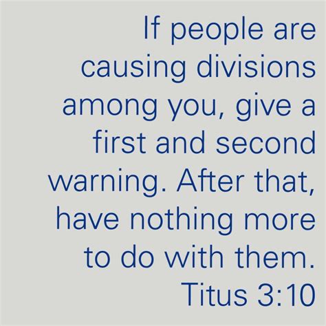 Titus 3 10 Sacred Scripture Speak Life Christian Quotes