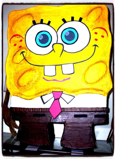 Sponge bob Pinata Brendas Pinatas Piñatas Pinata Bart simpson