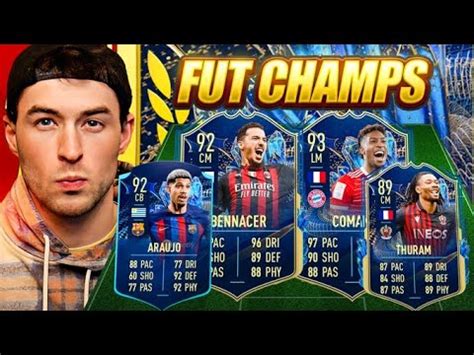 TOTS FUT Champs W 92 Araujo 93 Coman 89 Thuram 92 Bennacer YouTube
