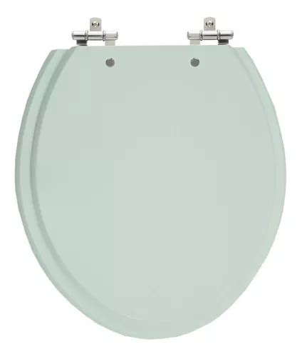 Asiento Para Inodoro Lojarocca Assento Laqueado Oval Verde Claro Tampa
