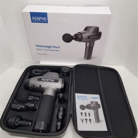 RENPHO Massage Gun Deep Tissue Muscle Massager Powerful RF GM168 NEW