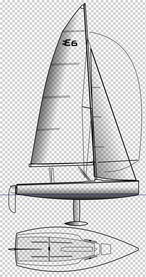 Velero elliott 6m barco vela vehículo transporte 6 metros png