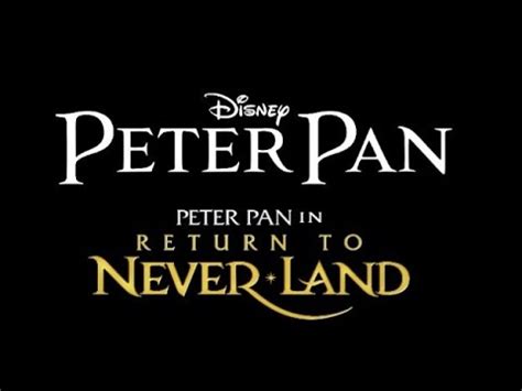 Evolution Of PETER PAN Movie Trailers 1953 2002 YouTube