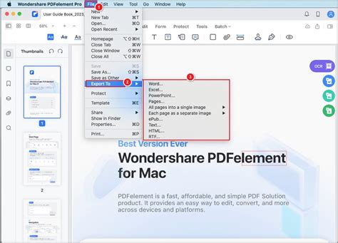 how to convert pdf to other formats on mac