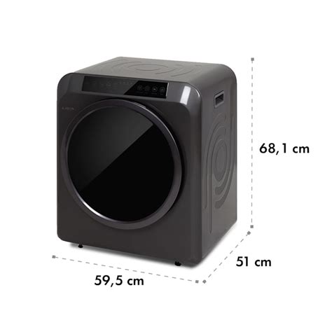 EZ Dry Máquina de Secar Roupa Por Exaustão 1500W 6Kg 60cm Antracite