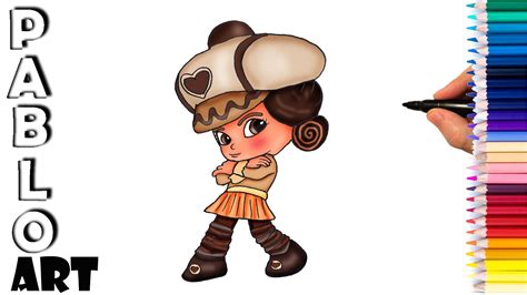 How To Draw Crumbelina DiCaramello Learn To Draw Step By Step YouTube