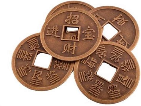 Amazon WellieSTR 5 Pack Large 2 Inch Chinese Fortune Coins Feng