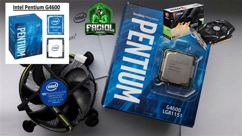 Intel Pentium G4600 7th Generation CPU Best Graphics Card For Him YouTube