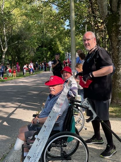 Lundi 26 août 2024 Passage de la flamme paralympique à Troyes