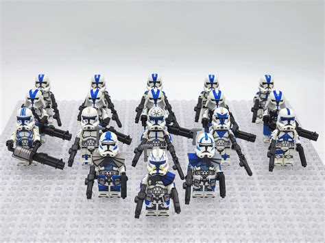 presente cercado Poção lego star wars custom clone troopers Sentido