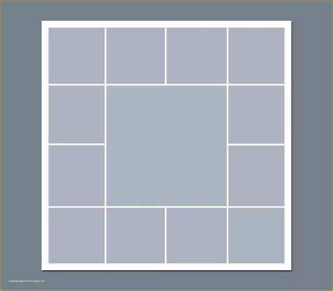 16 Photo Collage Template