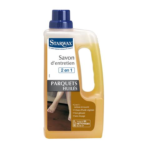 Nettoyant doux concentré pour parquets et sols stratifiés Starwax