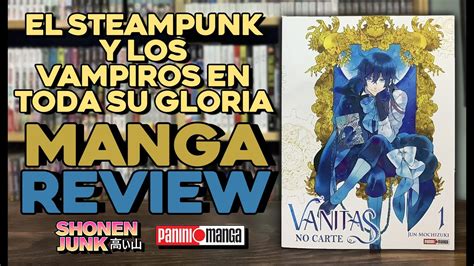 Vanitas No Carte Tomo Manga Review Panini Manga Mx Youtube