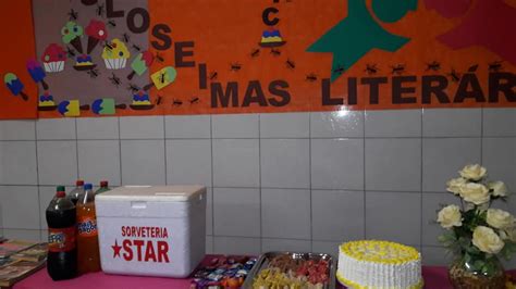 Guloseimas Literárias a turma da EJA Blog da EEMTI Santa Tereza