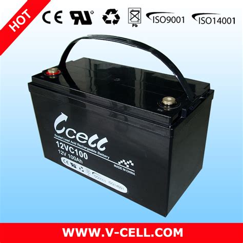 12V 100ah AGM Gel Battery Maintenance Free Sealed Lead Acid VRLA