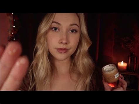 ASMR Cozy Autumnal Personal Attention Skincare Hair Brushing Layered