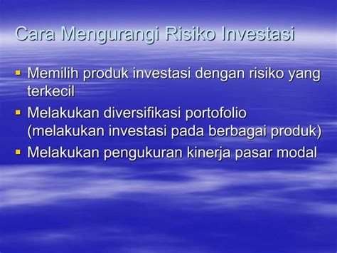 1 Investasi Ppt