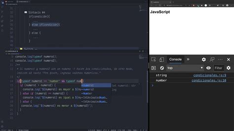 Curso Javascript Condicionales Condicional If Parte Youtube