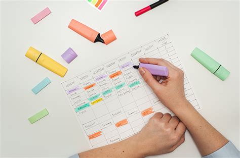 Cara Membuat Jadwal Pelajaran Di Excel Yok Belajar