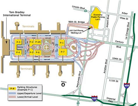 Diagram Of Lax Airport Terminal