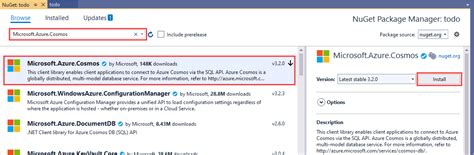 asp core mvc web app tutorial using azure cosmos db microsoft docs