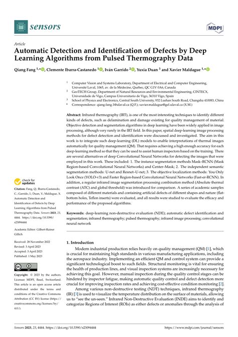 pdf automatic detection and identification of defects by deep learning algorithms from pulsed