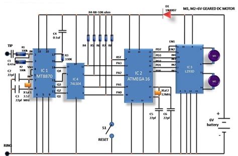 wireless controlled robot using mobile dtmf