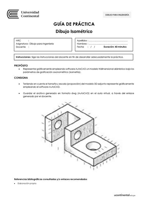 Actividad 01 S03 Descripción es requerido DIBUJO PARA INGENIERÕA