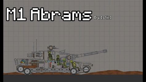 The M1 Abrams In Melon Playground Main Battle Tank YouTube