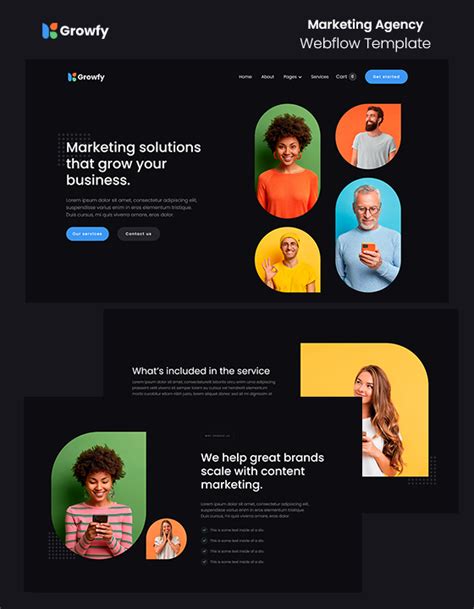 Growfy Consulting HTML5 Responsive Website Template