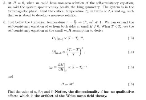 solved 5 at h 0 when m could have non zero solution of