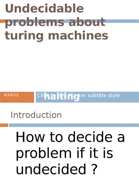 undecidable problems about turing machines pdf computability theory mathematical logic