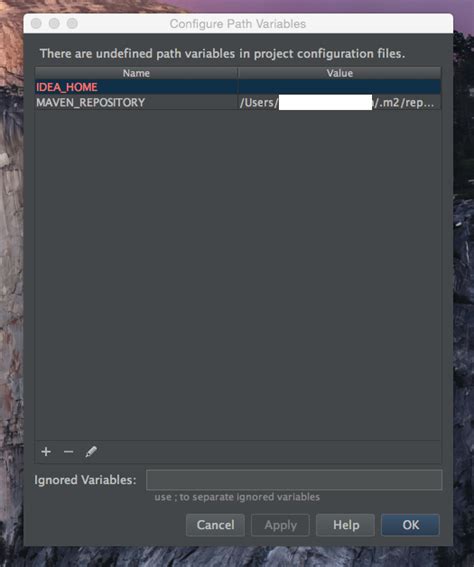 Macos Intellij Idea Asking For Idea Home To Be Set In Project
