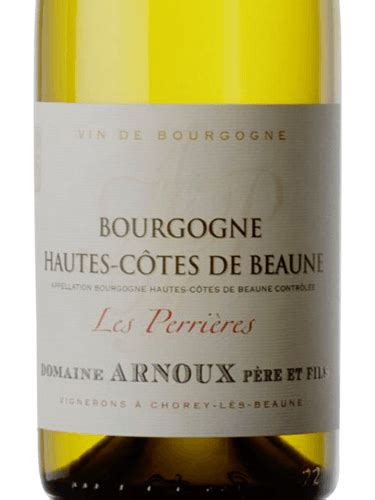 Domaine Arnoux Père Fils Les Perrieres Bourgogne Hautes Cotes de