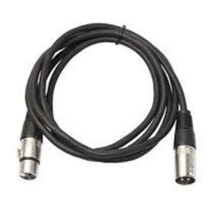 5 Cabos Microfone Xlr Canon Macho E Fêmea Balanceado 5 Mts Escorrega