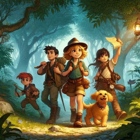 La Aventura Del Bosque Encantado Crea Cuentos Personalizados Gratis