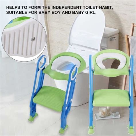 Réducteur de WC bébé enfant Siège de toilette échelle Chaise Step Pot